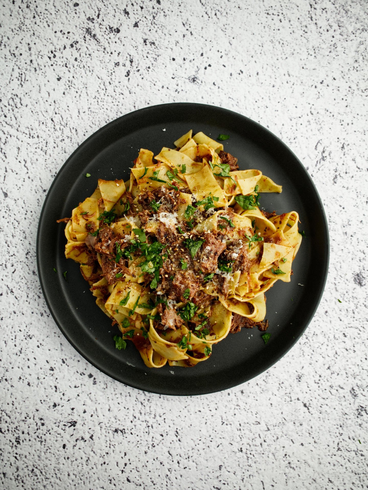 Hearty Beef Cheek Ragu with Pappardelle Recipe